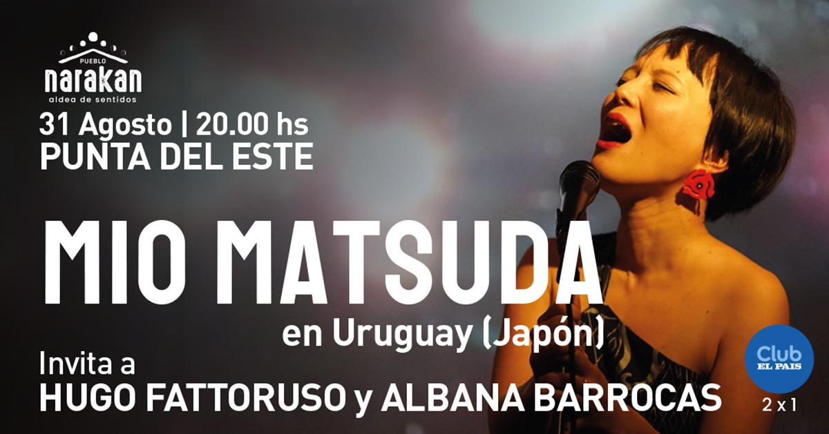 Impactante Recital de Mio Matsuda en Punta del Este - La Guía del Ocio ...